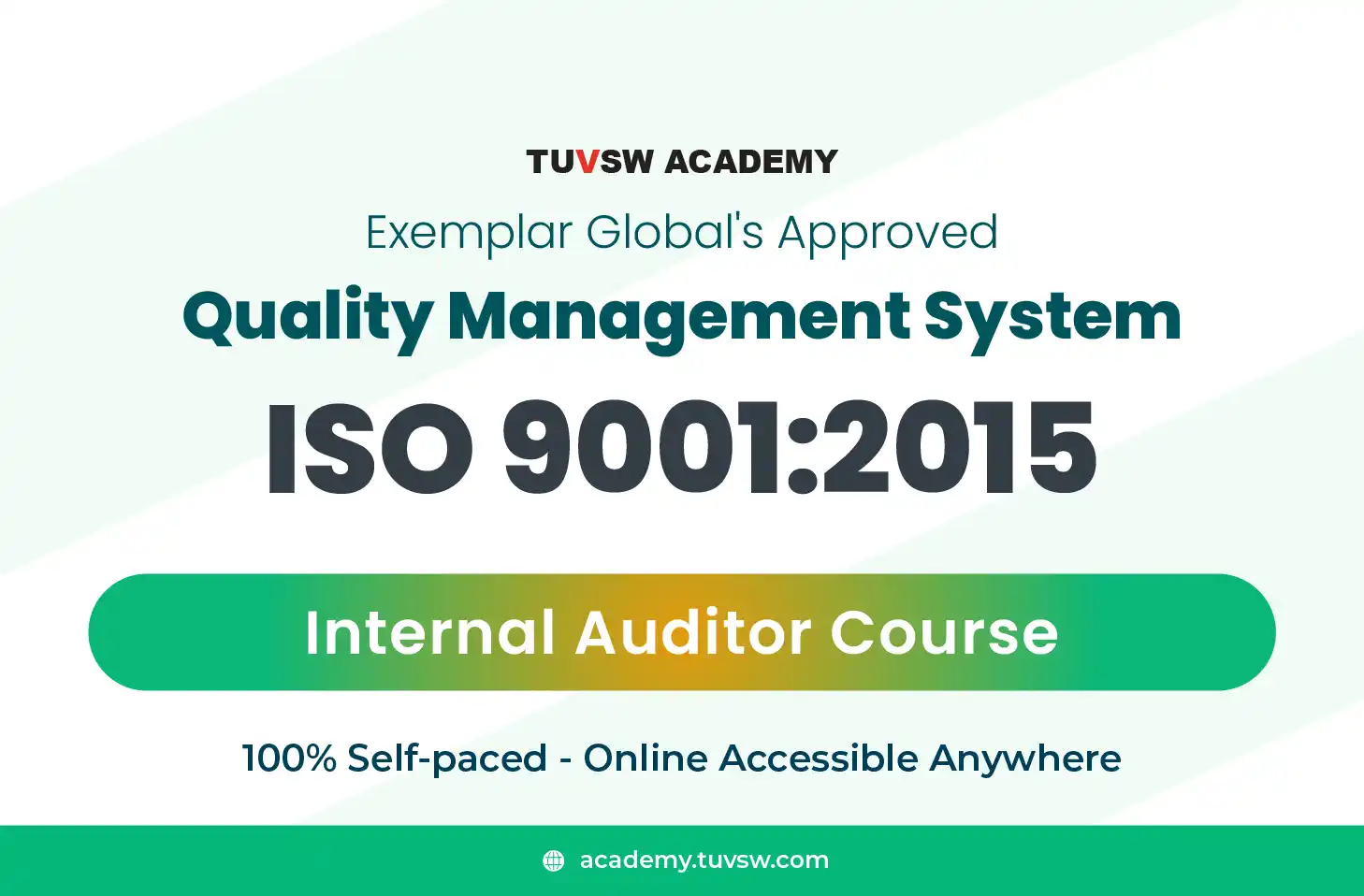 QMS ISO 9001 Internal Auditor Training Course Online Certified