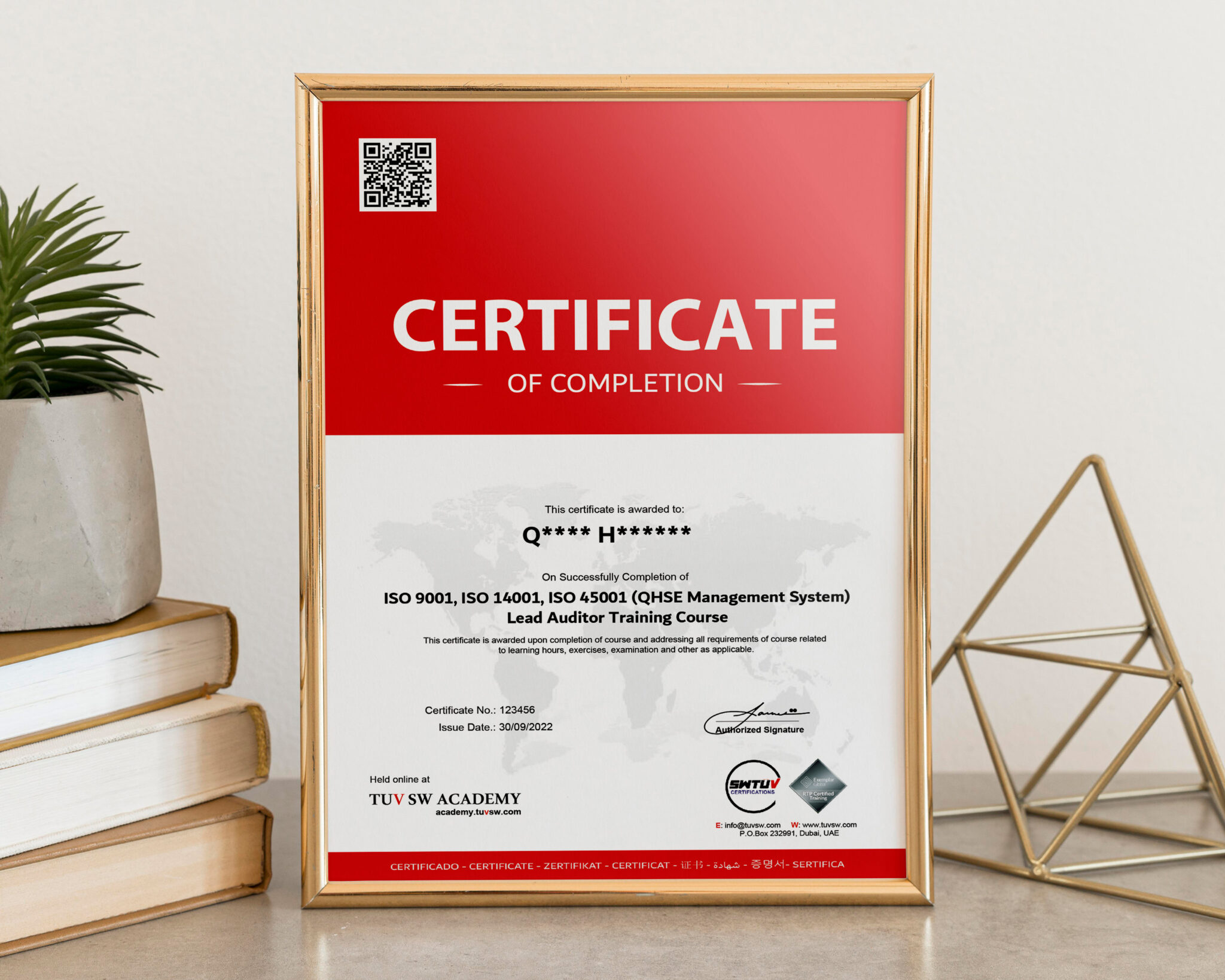 QHSE Management - Certified QHSE Lead Auditor Training Courses 2025