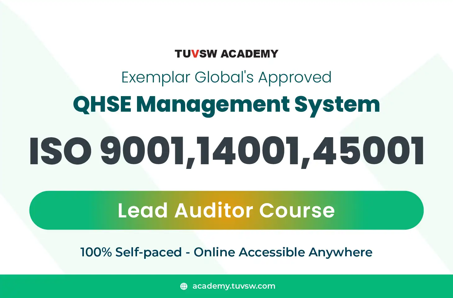ISO 9001, ISO 14001, ISO 45001 (QHSE Management System) Lead Auditor ...