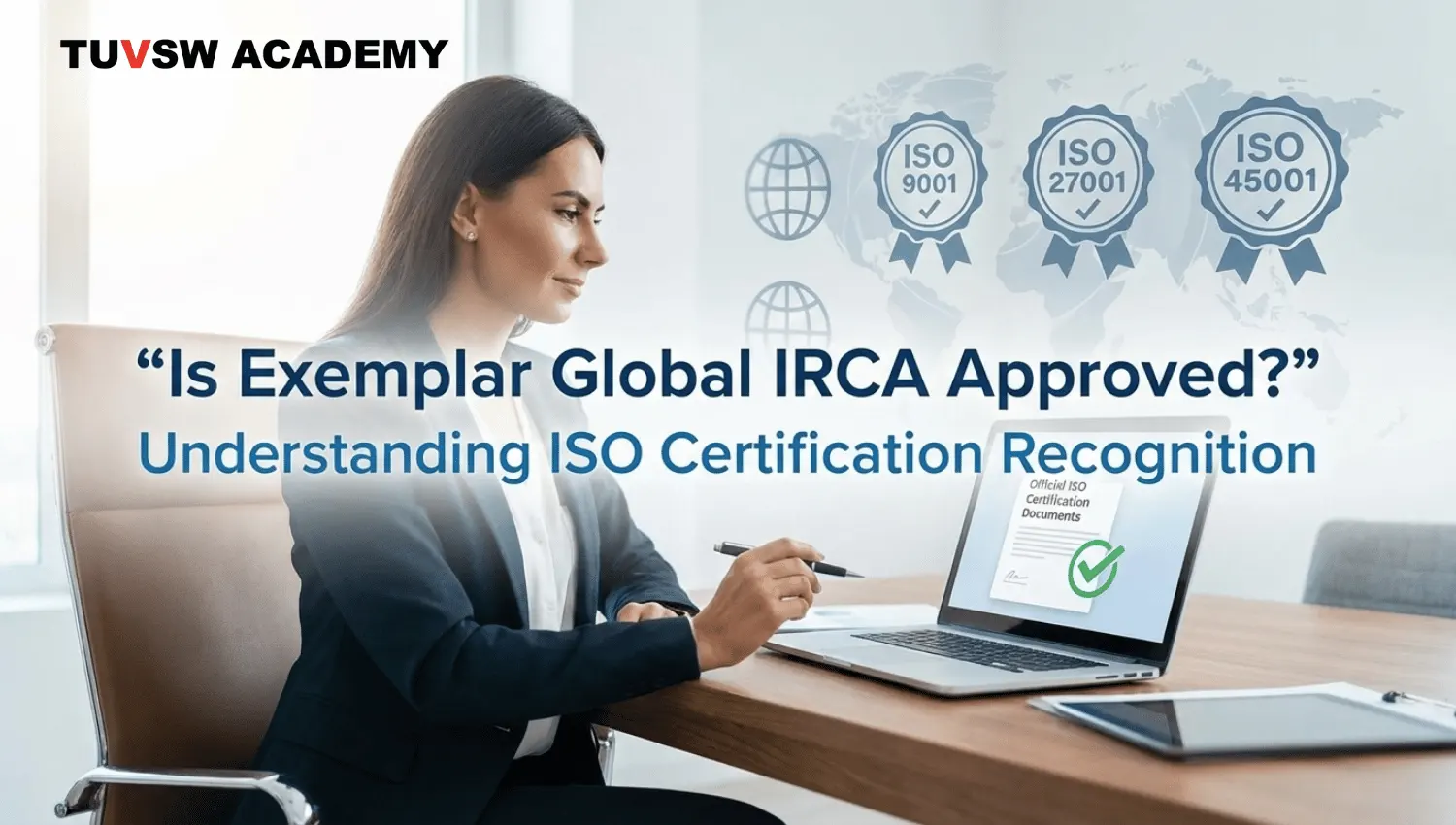 TUVSW Academy - Is Exemplar Global IRCA Approved? ISO Certification ...